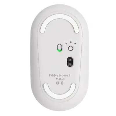 Mouse Inalambrico Logitech M350 Pebble 2 Blanco